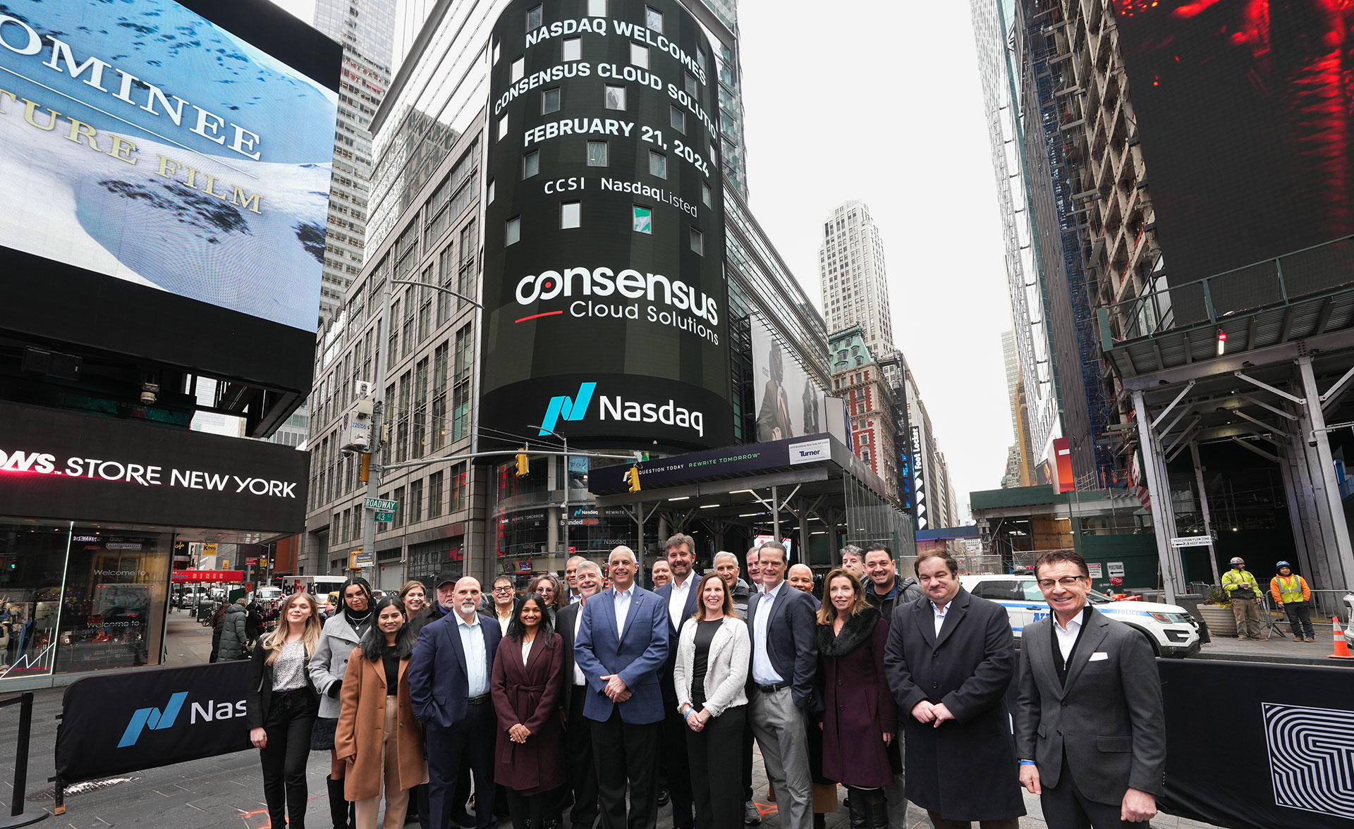 Consensus Cloud Solutions Rings Nasdaq Opening Bell: Celebrating Ongoing Success and ...